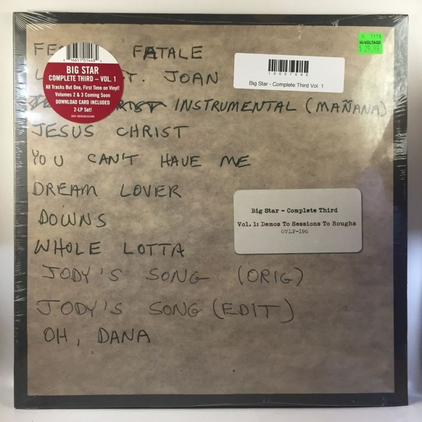 Big Star’s ‘Complete Third’: A Musical Journey – If My Records Could Talk