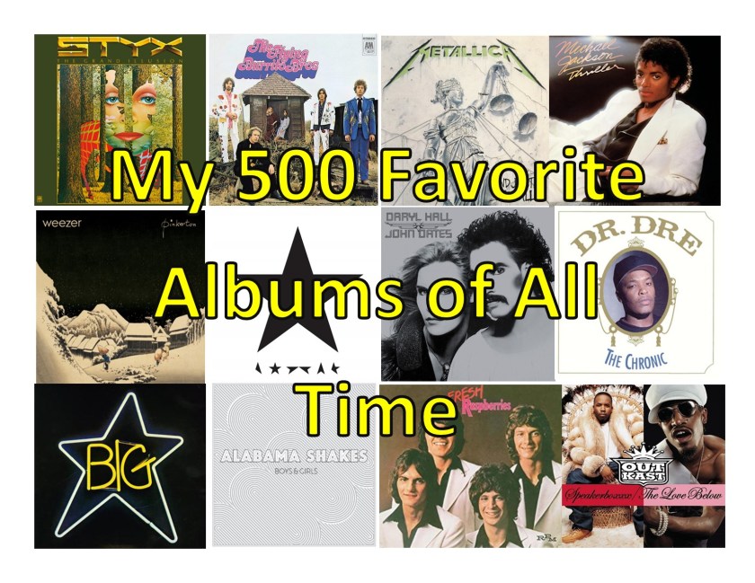 My 500 Favorite Albums of All Time, Day 19 – The Top 10 – If My Records ...
